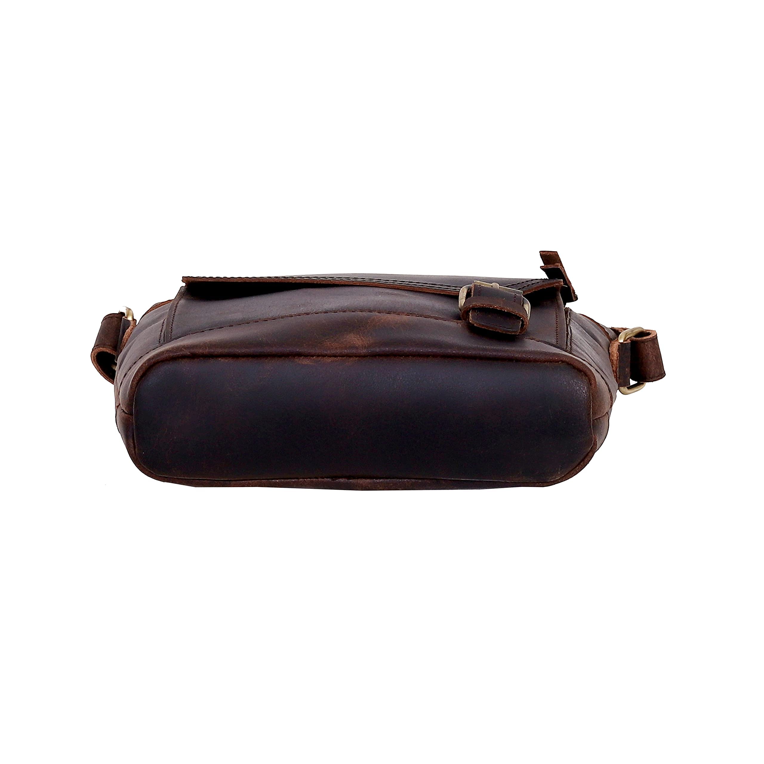 cuero Crossbody Purse for Women- Small Crossover Long Over the Shoulder Sling Womens Purses and Handbags For Men