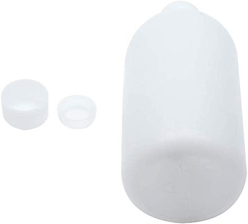 Sscon 3Pcs 500ml Plastic Small Mouth Graduated Lab Reagent Bottles Sample Sealing Bottls