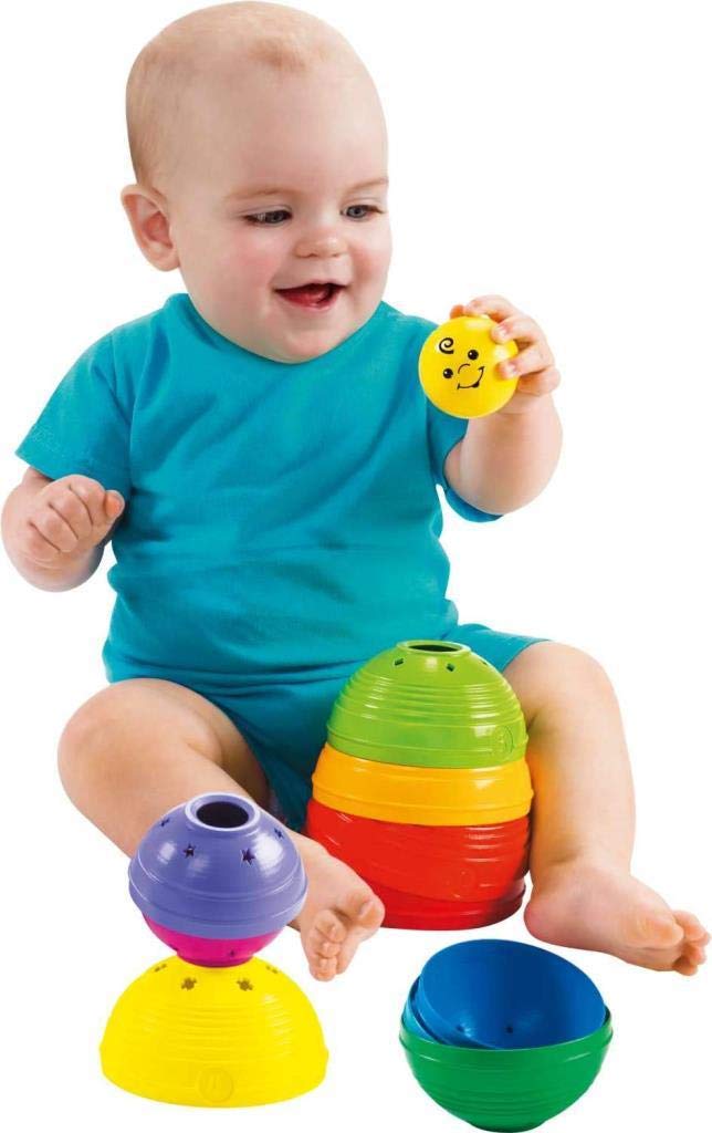 Fisher Price K7166 Stack & Roll Cups Toy