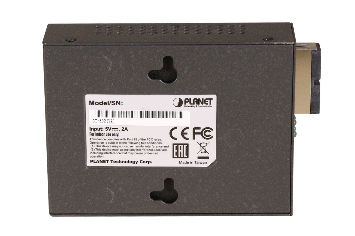 Planet GT-802 10/100/1000Base-T to 1000Base-SX/LX Gigabit Media Converter