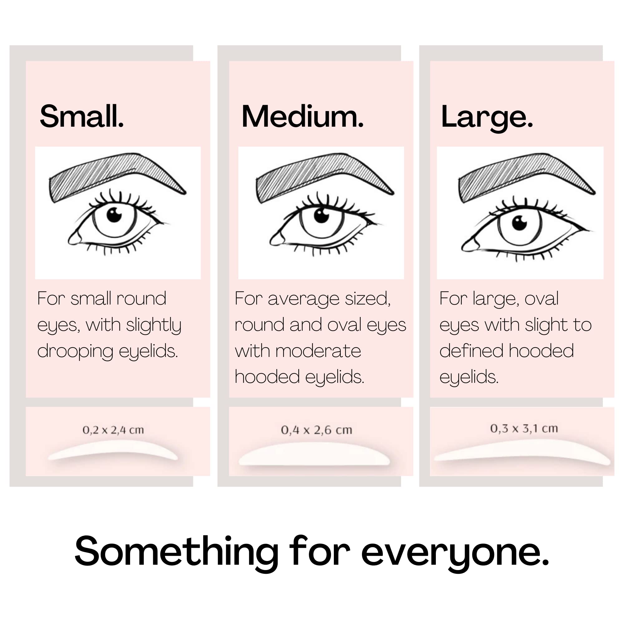 Wonderstripes Eye Lid Tape (Small) | Eyelid Lifting Strips for Hooded Eyes | Invisible Silicone Tape for Droopy Eyes | Multiple Sizes for All Eye Shapes | Makeup Compliant, Easy to Apply