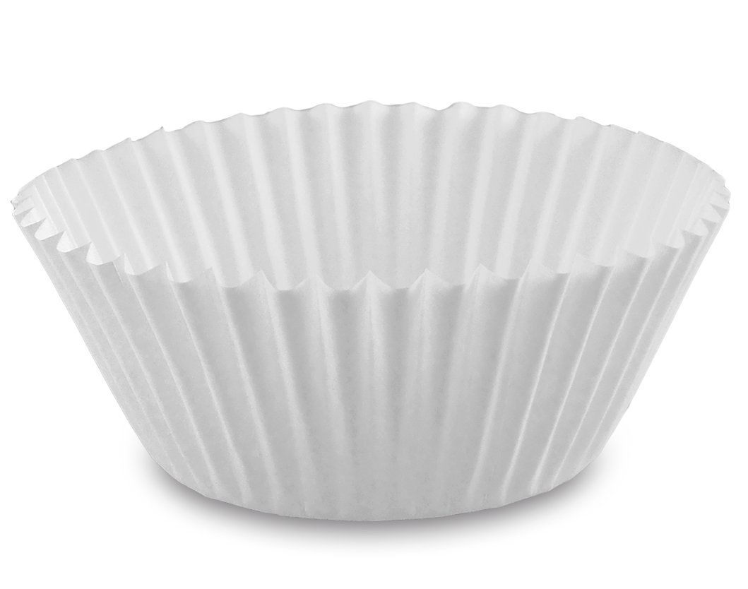 Arant 1-3/4 Inch White Cupcake Liners. Paper, Ideal for Holidays and Parties, 1.000 Pack.