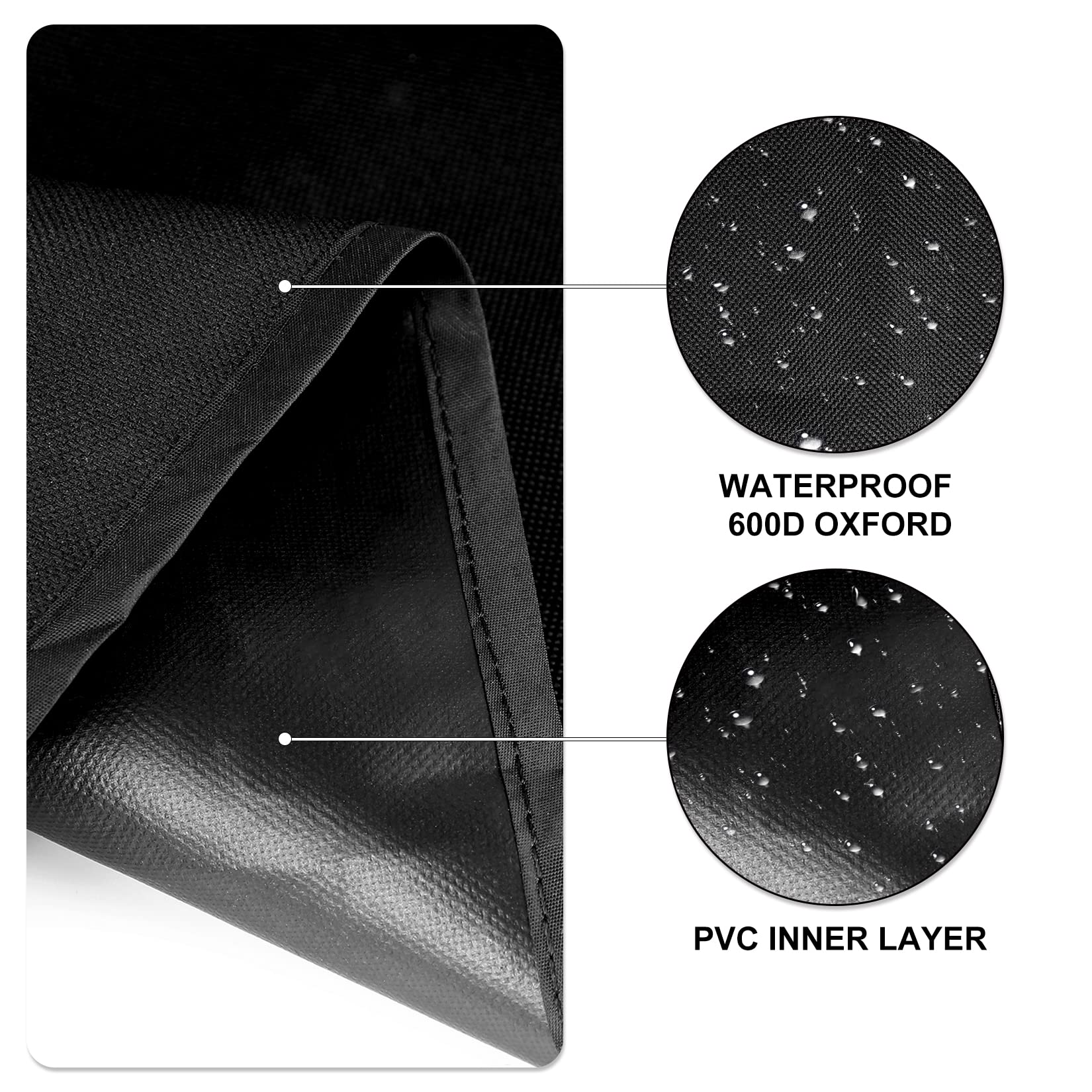 Rohuis Window Unit AC Cover for Winter Outdoor, Air Conditioner Covers for Window Unit Outside, 21.5W x 15H x 16D inches