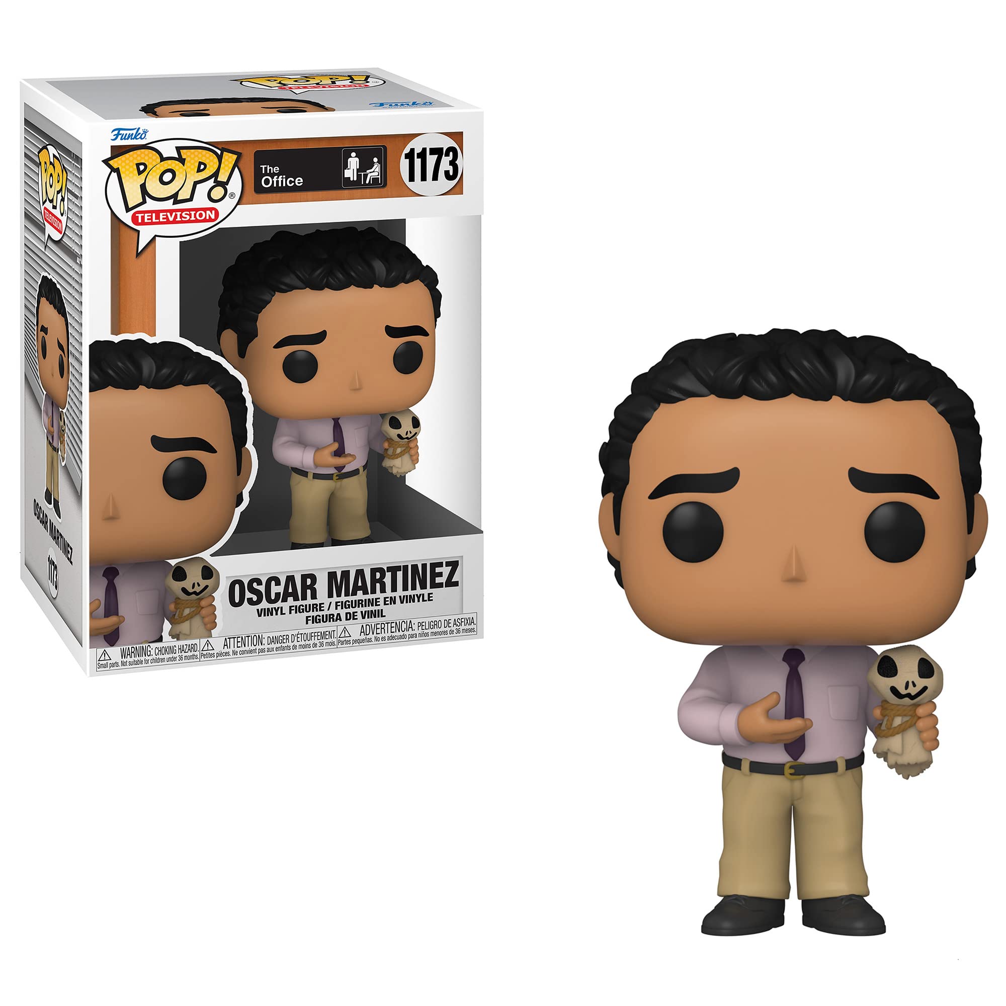 Funko TV: POP! The Office Collectors Set 4 - Erin with Happy Box & Champagne, Kevin as Dunder Mifflin Superhero, Oscar with Scarecrow Doll