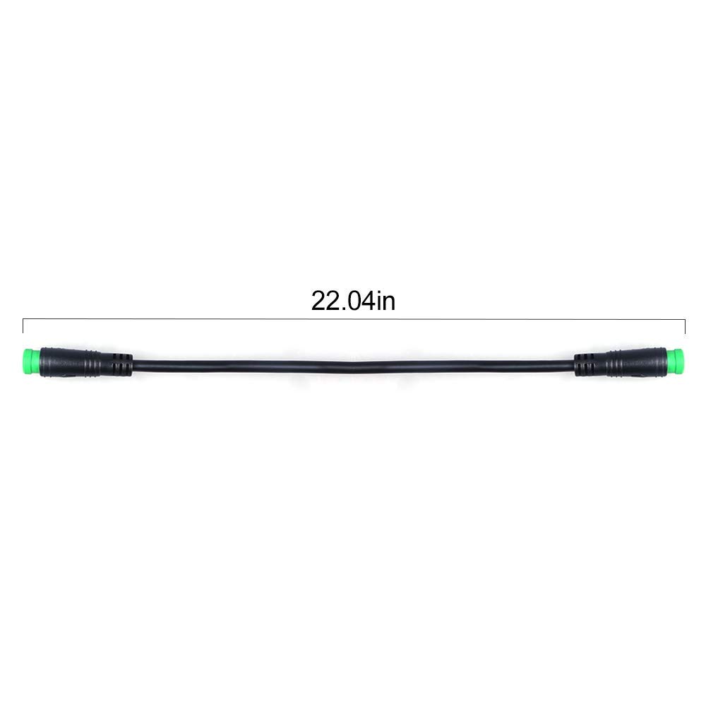 BAFANG LCD Display Extension Cable BBS01 BBS02 BBSHD Mid Drive Kit 5Pin Plug Female to Male (50cm)