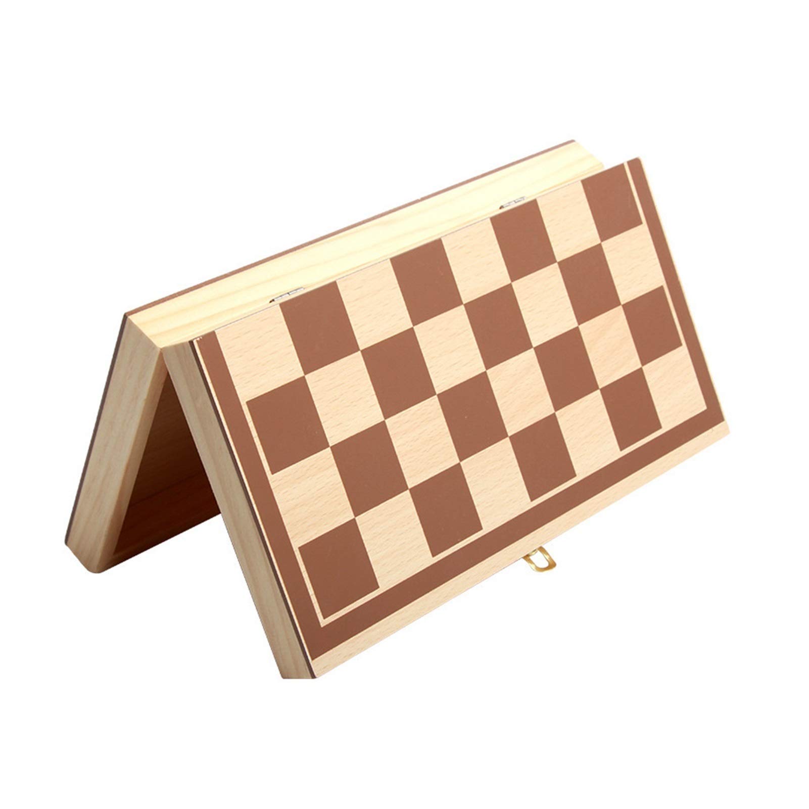 ATAAY Folding Board International Chess Game Pieces Set Collection Portable Board Game International Chess Pieces