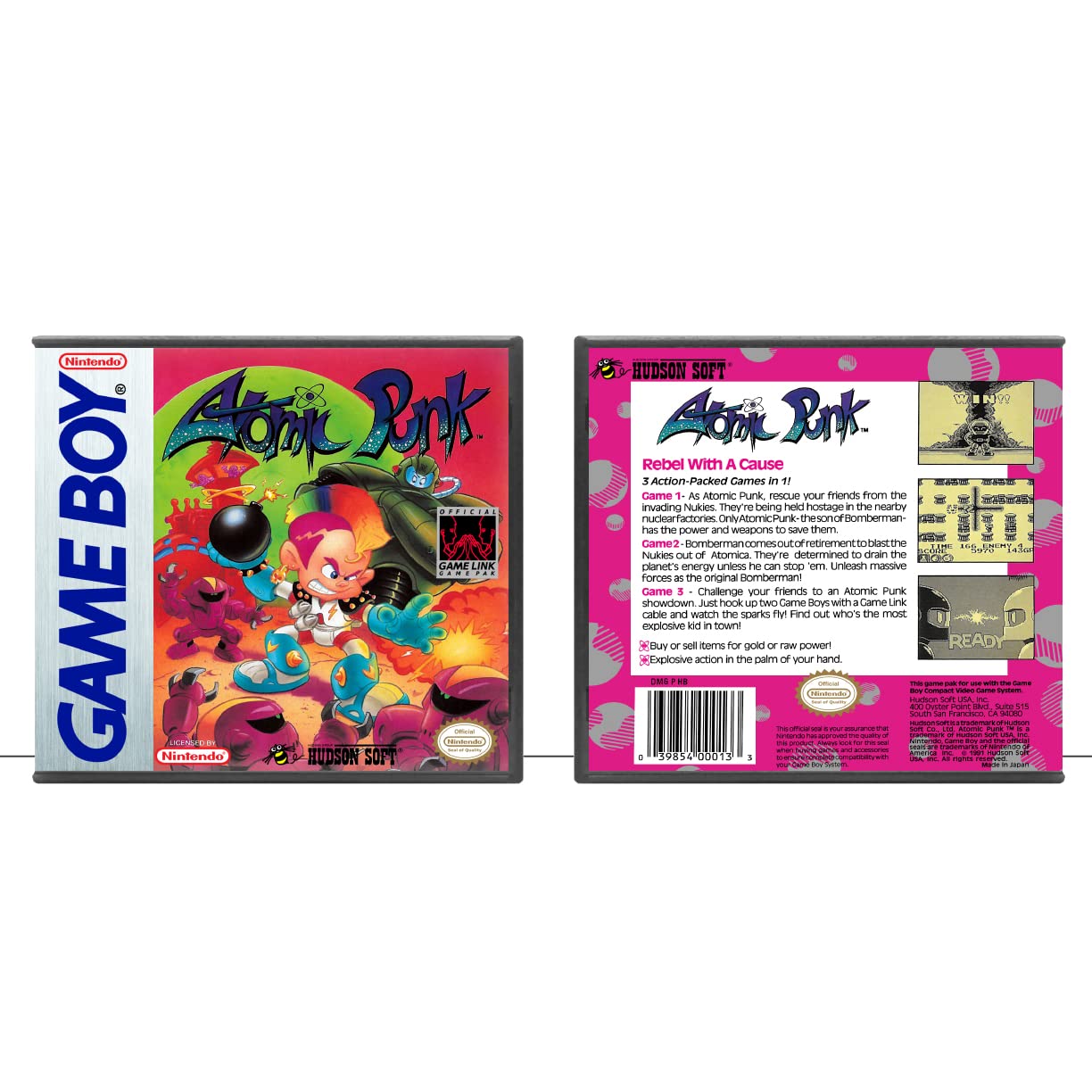 Atomic Punk | (GB) Game Boy - Game Case Only - No Game