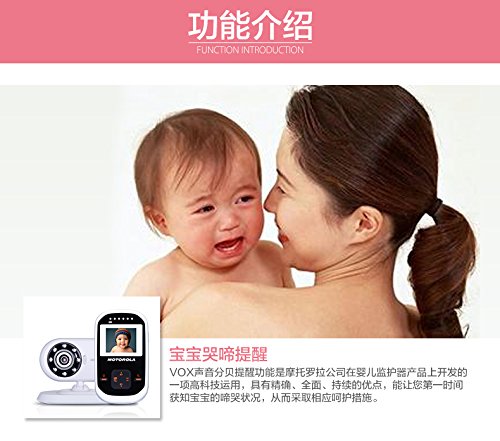 Motorola Digital Wireless Video Baby Monitor - MBP18