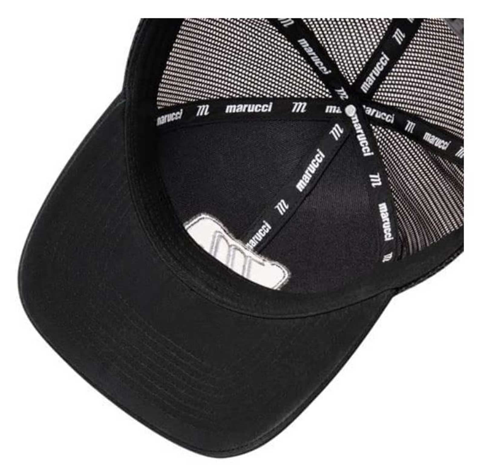 Marucci - Fielder's Choice Trucker Hat (MAHTTRGLVP-BK-A) Black