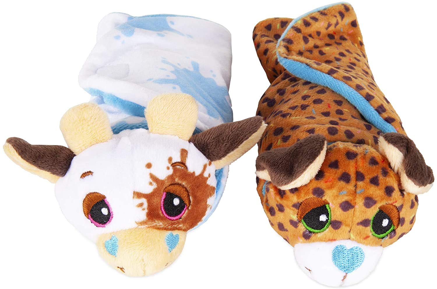 Cutetitos Taste Budditos Milk & Cookies - 2 Collectible Plush Mini Animals - Ages 3+ - Series 1 - Great Gift for Girls and Boys