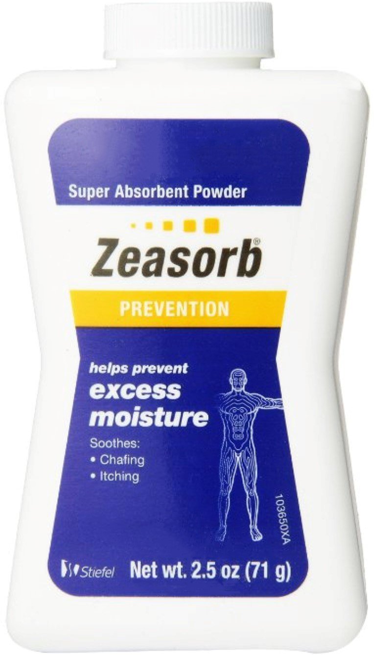 Zeasorb Super Absorbent Powder 2.50oz (Pack of 5)
