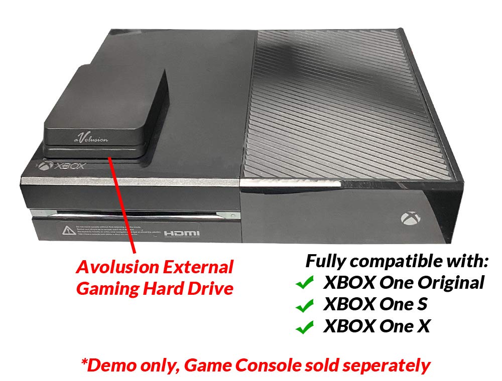 Avolusion Mini HDDGear Pro 1.5TB USB 3.0 Portable External Gaming Hard Drive (for Xbox One, Pre-Formatted)