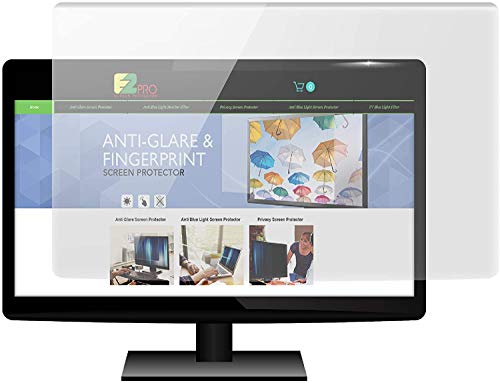Anti Blue Light Screen Filter for 23 and 24 Inches Widescreen Computer Monitor, Blocks Excessive Harmful Blue Light, Reduce Eye Fatigue and Eye Strain