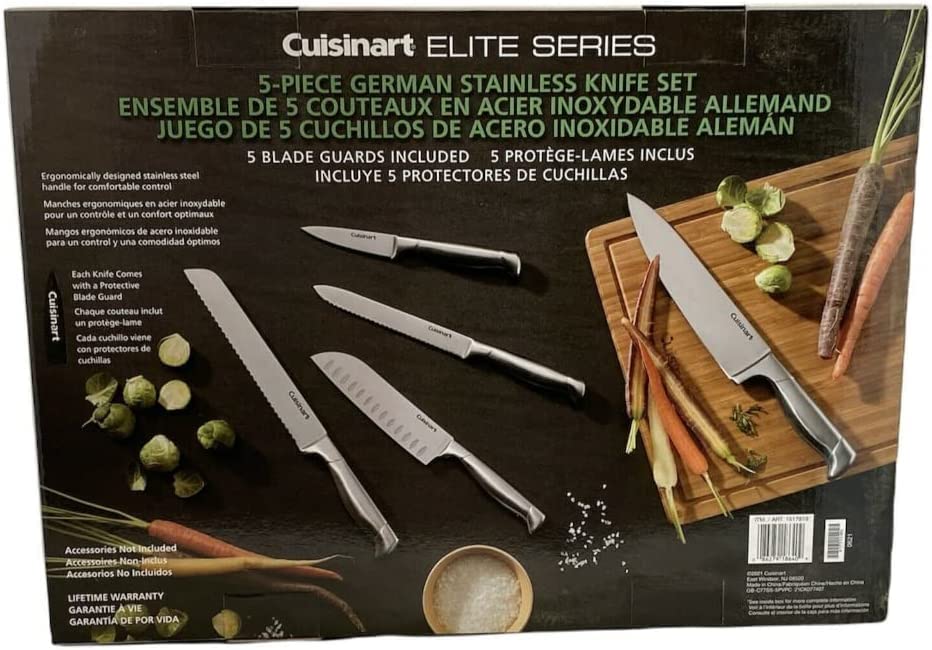 Cuisinart Elite Series Knives 5 pieces