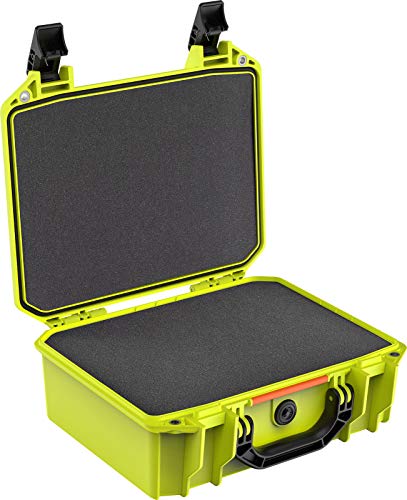 Vault by Pelican - V200 Multi-Purpose Hard Case with Foam (Bright Green)
