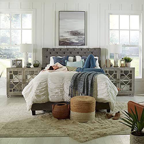 Kingsdown Cushion Firm Euro Pillow Top Hybrid King Mattress Cooling Gel Memory Foam Layer Multi-Layered Motion Isolation Cool Sleep Quilted Top Luxury Mattresses, 15-inch, Passions Engleson