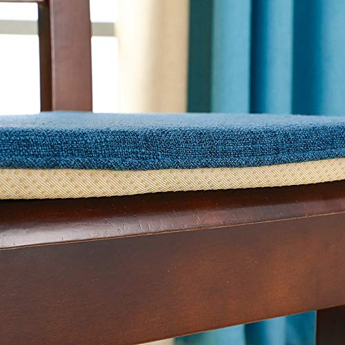 Avilego Set of2/4/6 Non Slip Chair Pad U-Shaped Seat Cushion with Ties Office Chair Cushions for Dining Room
