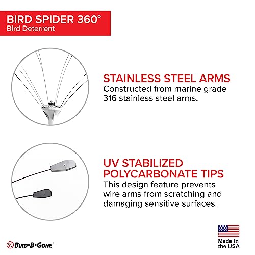 Bird B Gone MMBS200SPN MMB200SPN Spinning Bird Deterrent, 2 Foot