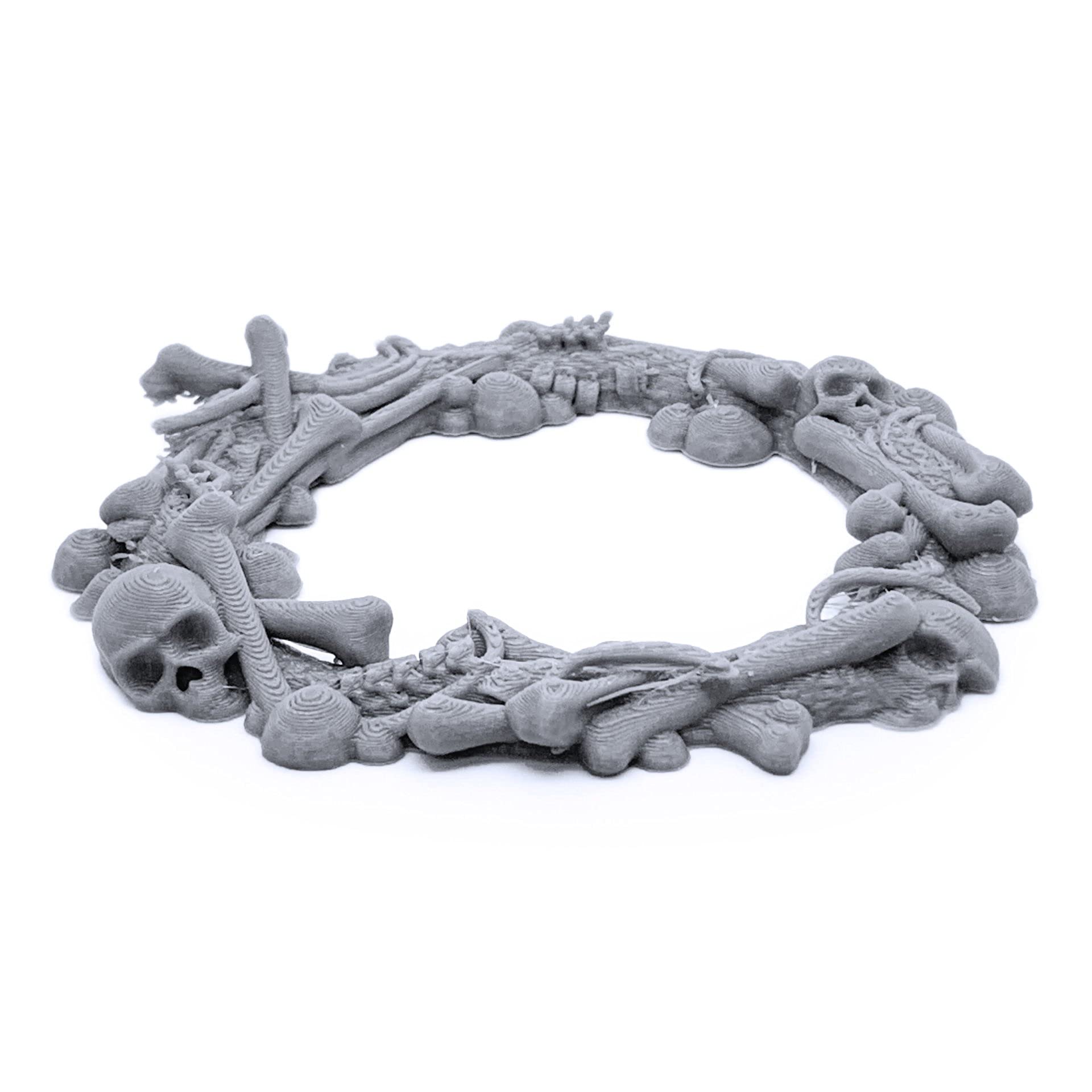 EnderToys Hill Giant Bone Fire Pit, 3D Printed Tabletop RPG Scenery and Wargame Terrain for 28mm Miniatures