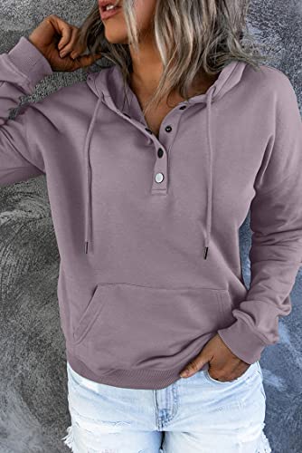 Aricy Womens Oversized Sweatshirts Fall Fashion 2023 Casual Long Sleeve Crewneck Pullover Cute Loose Fit Comfy Fleece Hoodie Tops Lightweight Drawstring Fall Winter Trendy Y2K Clothes with Pocket