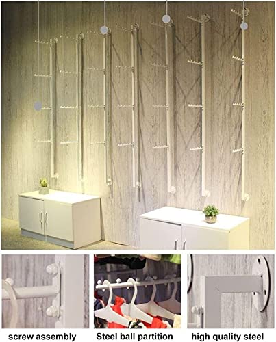 Boutique Underwear Metal Display Rack, Wall Mount Combination Underwear Rack Modern Creative Clothes Display Rack, Bra Shorts Swimwear Retail Store Display Hanger, for Farmers Markets, Boutiques (Col