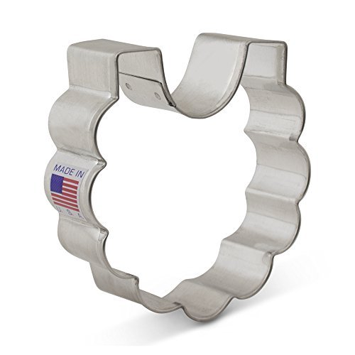 Baby Bib Cookie Cutter 3.25" Made in USA by Ann Clark