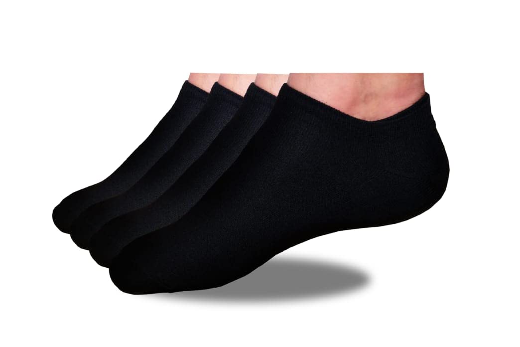 Ankle Socks, Short socks for casual use, Black, 22-30