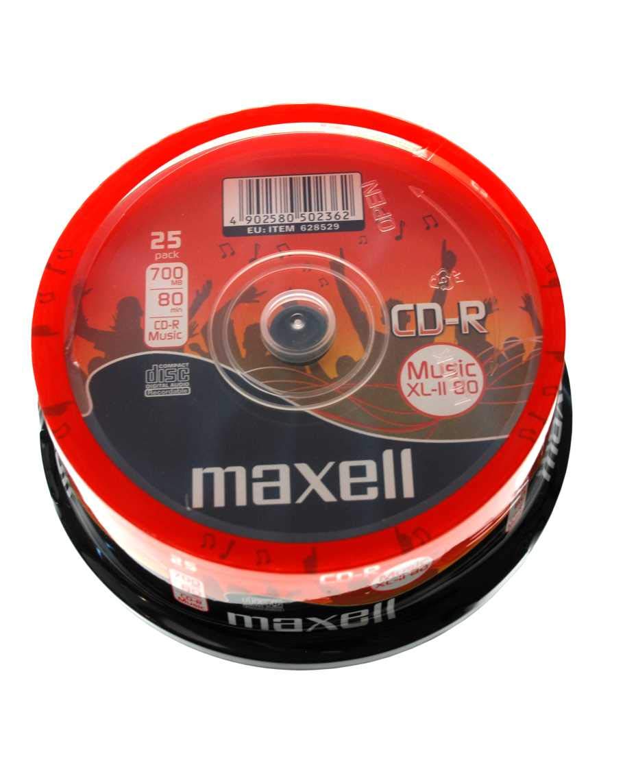 MAXELL CDR XLII 80 Audio Spindle 25