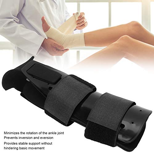 Ankle Support, Soles Ankle Brace with Adjustable Shell and Latex Pad for Sprained Stride Prevent Re-injury of The Ankle for Stabilizer