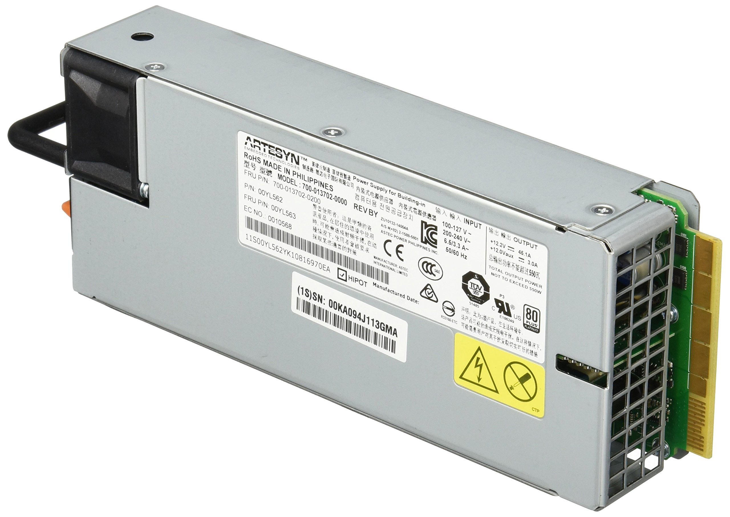 IBM Hot-Plug/Redundant Proprietary 550 Power Supply 00KA094