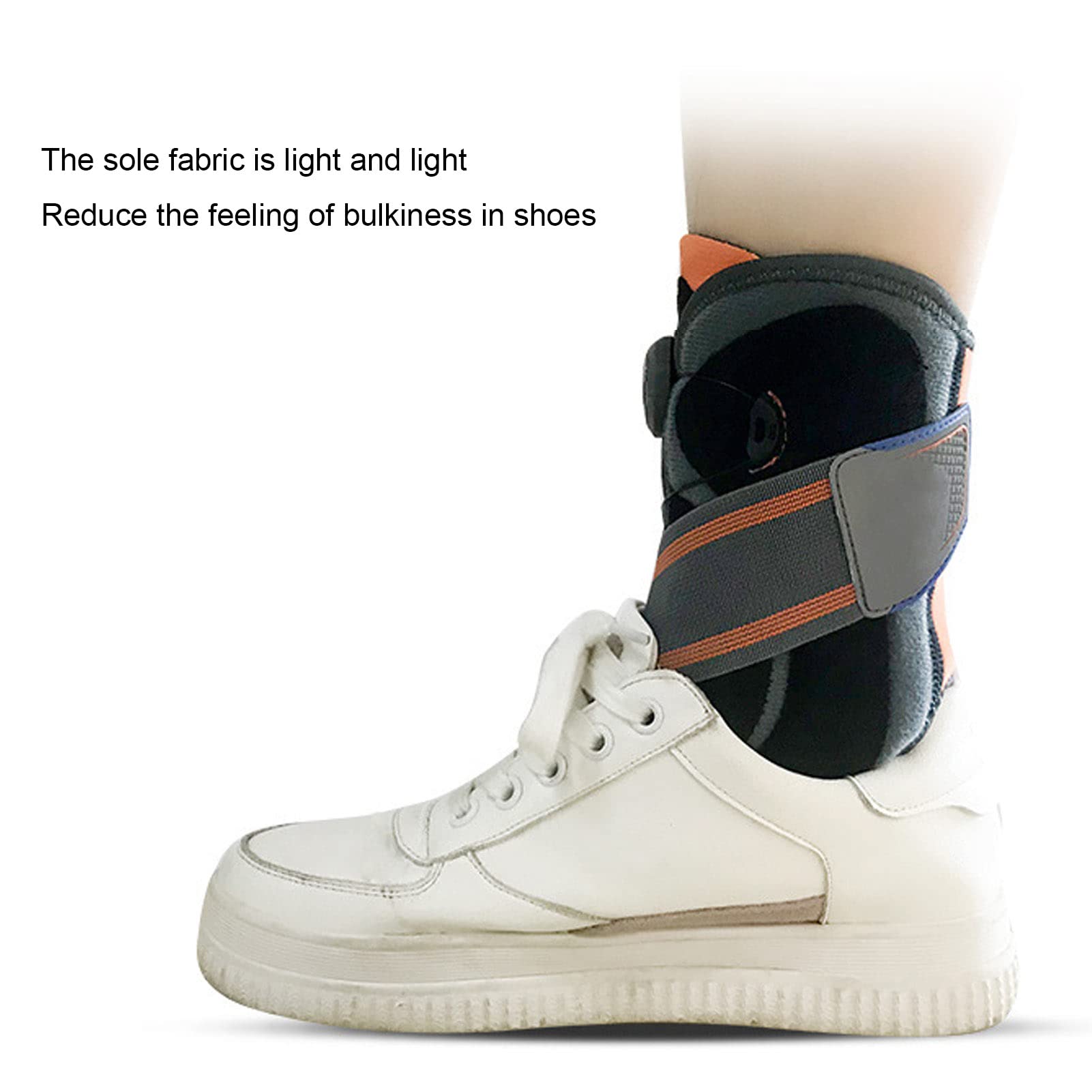 Ankle Support, Ankle Brace Breathable Compression Ankle Support Wrap for Injury Recovery (M)