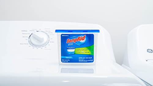 DampRid Fresh Scent Disposable Moisture Absorber, 10.5 oz., 3 Pack – Attracts & Traps Excess Moisture, Eliminates Musty Odors, Creates Fresher, Cleaner Air, White