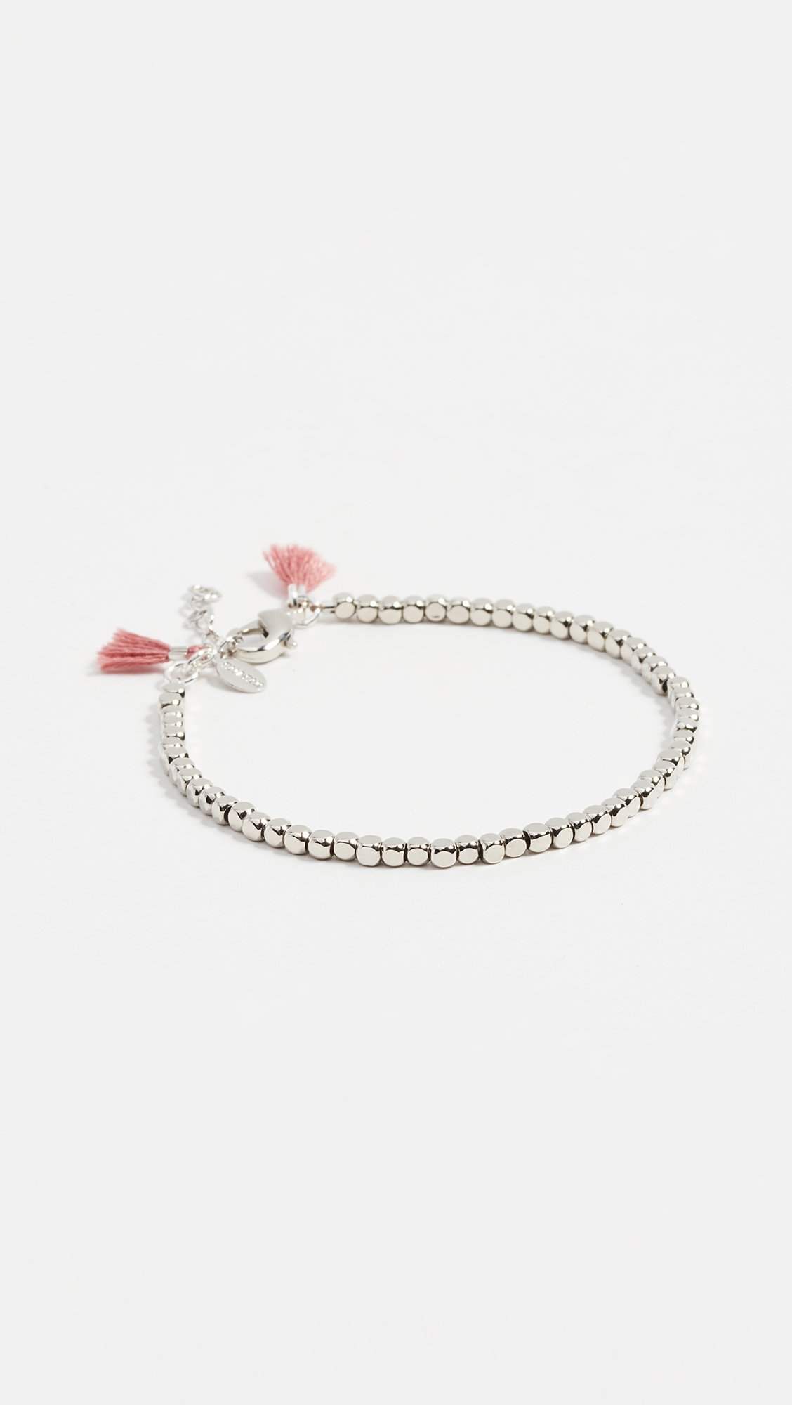 Artist Unknown Women's Nugget Clasp Bracelet, White Gold, One Size