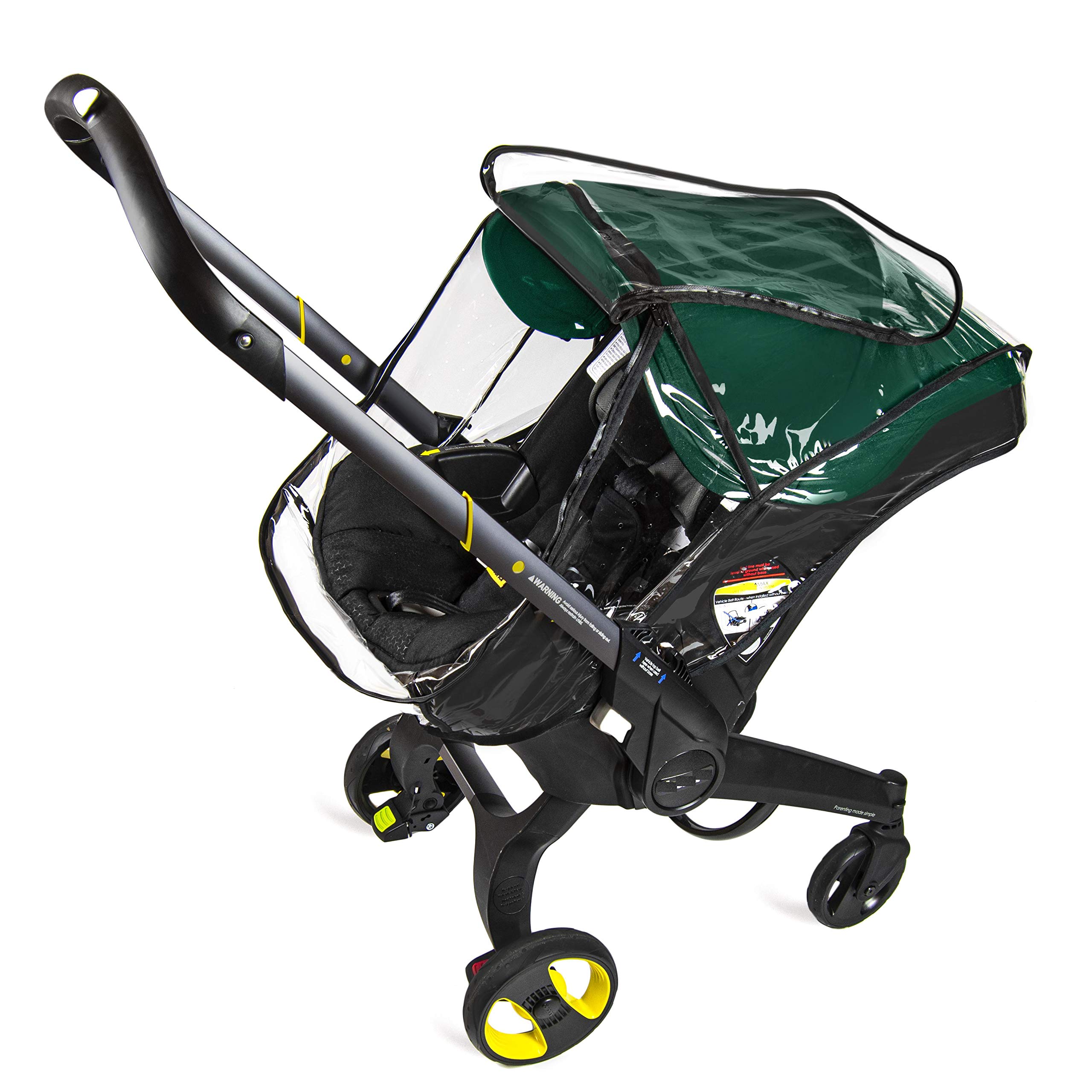 Baby & Beyond's, Premium Rain Cover, Compatible with Doona Infant Car Seat Stroller (Regular)