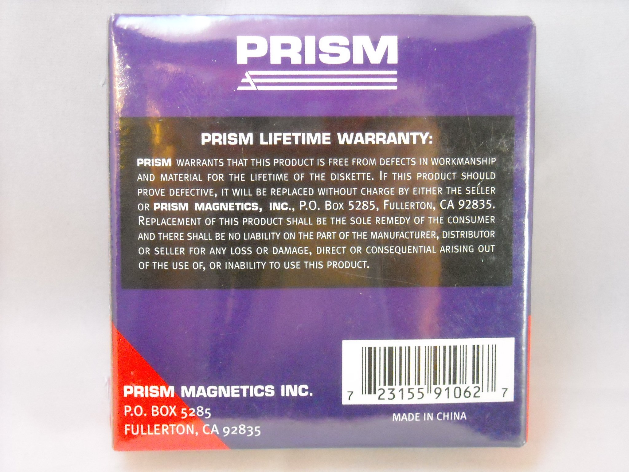 PRISM 3.5" Inch Formatted Floppy Disks MF2HD