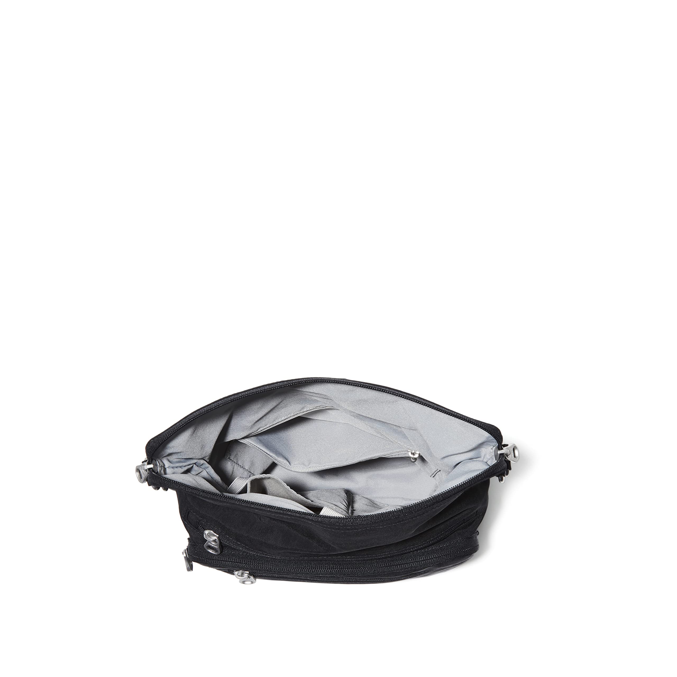 Baggallini Womens Urban Explorer Multi Crossbody, Black, One Size US
