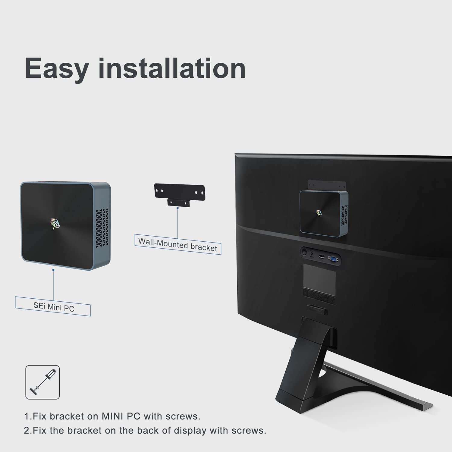 Beelink Mini PC,10th gen Intel Core i5-1035G4,16GB RAM 500GB NVMe M.2 SSD, Gigabit Ethernet, 4K HD, Dual HDMI, WiFi 5, BT5.0, Mini Desktop Computer Support Auto Power On