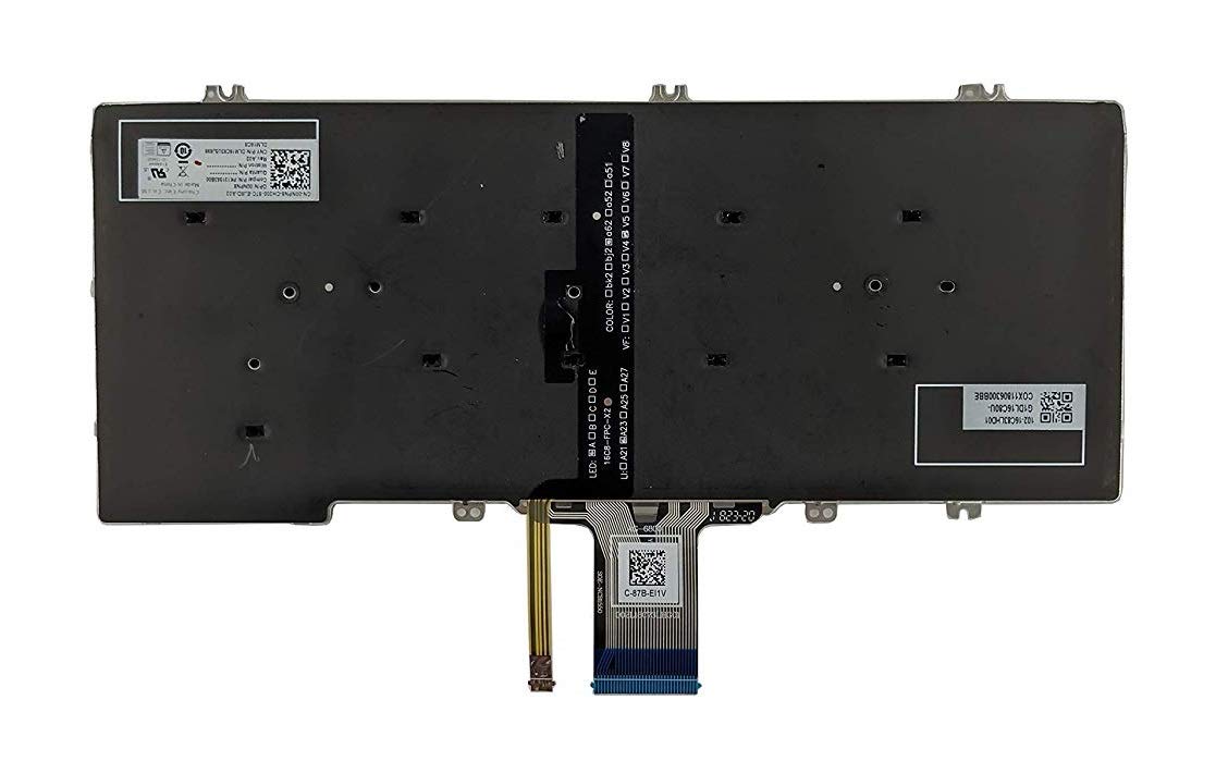 Replacement Keyboard for Dell Latitude 5290 7280 7290 7390 5280 5288 5289 7389 US Layout with Backlit US Layout P/N: PK131S51B00 V160325BS