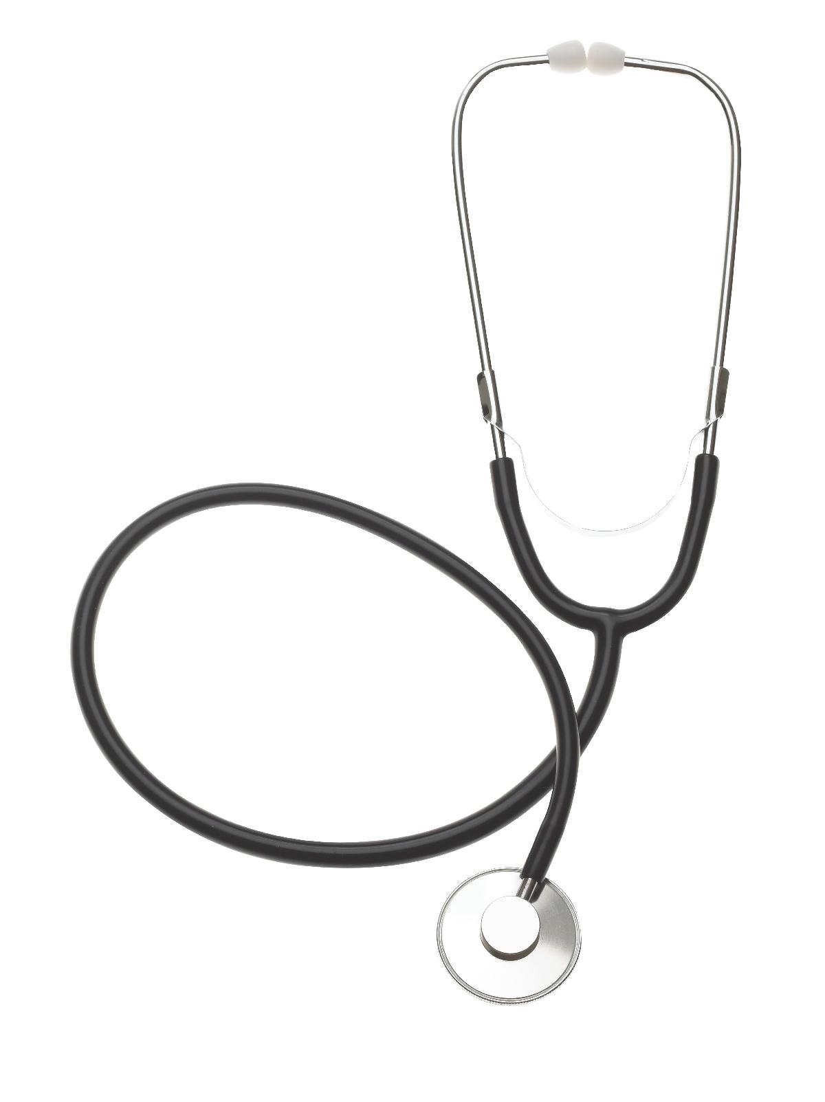 Medline MDS926101 Single-Head Stethoscope, Black