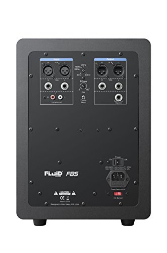 Fluid Audio F8S: 8-inch Active Studio subwoofer, 200W Class D