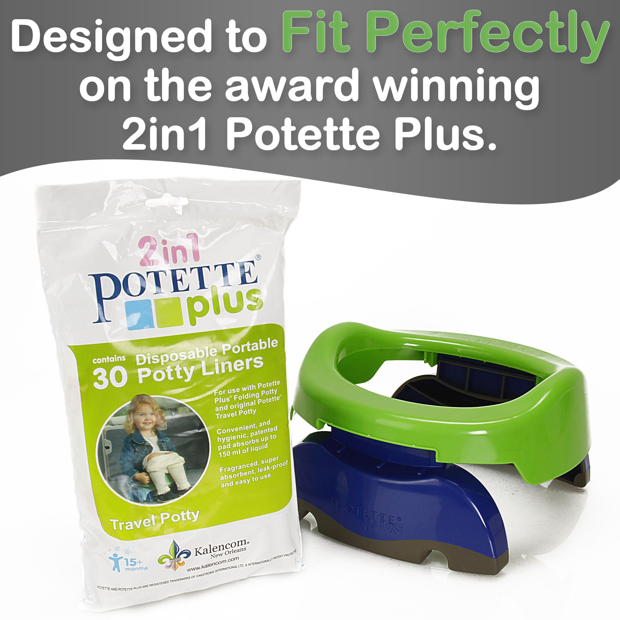 Kalencom Potette Plus Liners (90 Count)