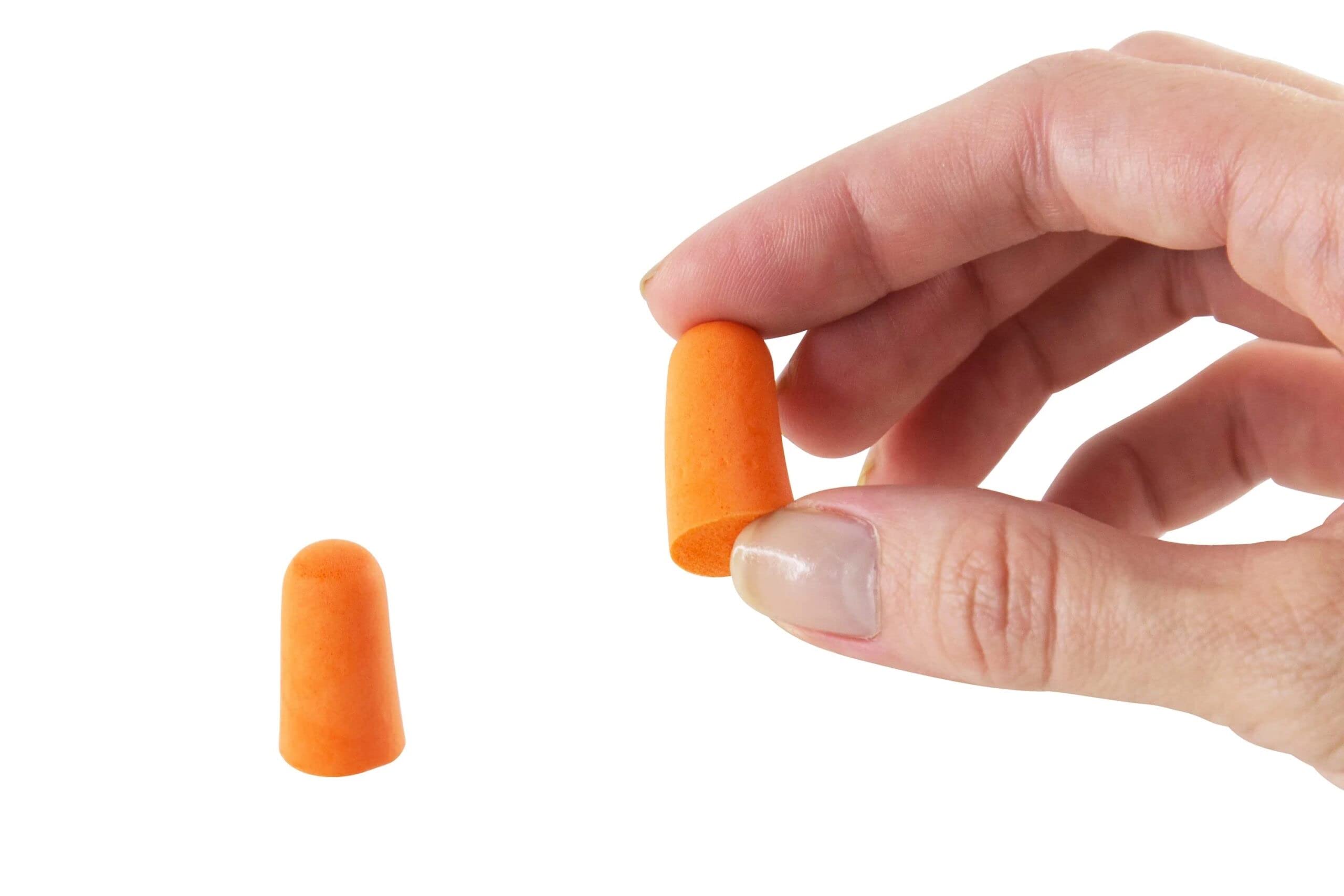 ATERET Earplugs 200 Pairs I 32db Noise Cancelling Soft Disposable Ear Plugs I Safety Hearing Protection for Travel Concert Hunting Shooting Range Work Construction