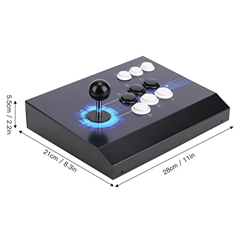 BOLORAMO Joystick Game Console, 3D Game Console Safe Sensitive Professional Birthday Gift for Holiday Party for Adult(Single Game Console)