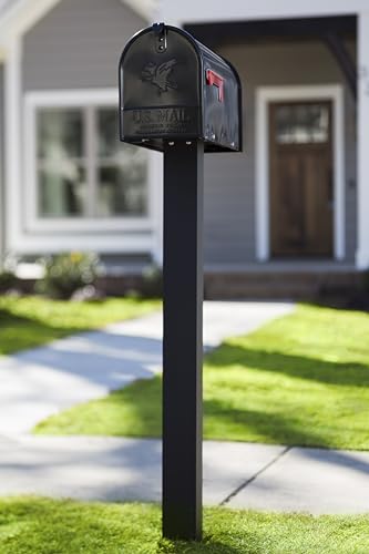 Architectural Mailboxes BP000BAM Brighton Post, Black