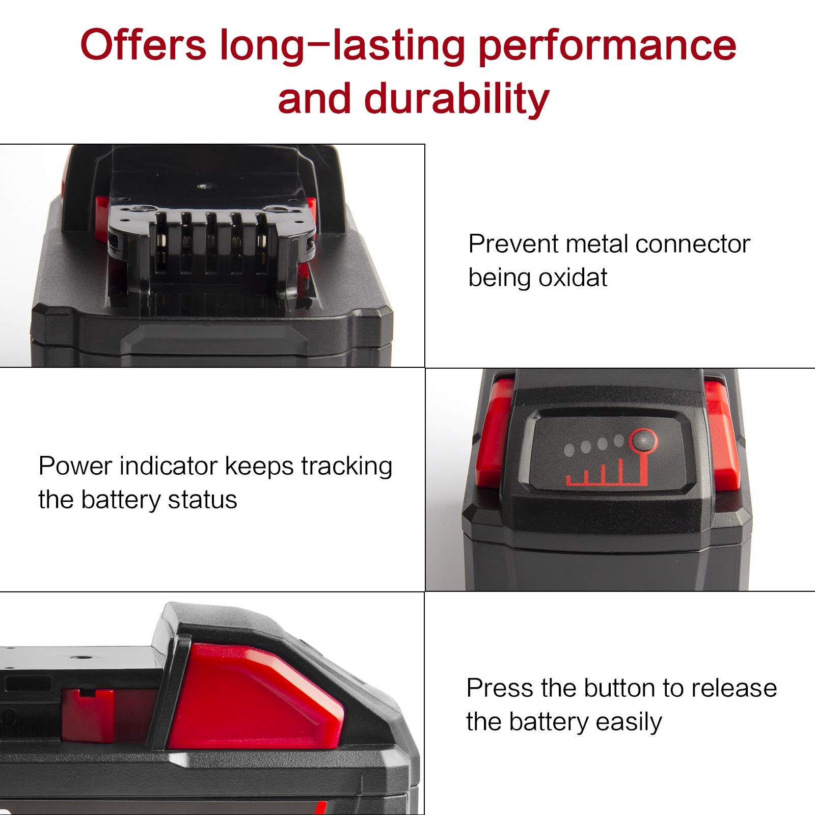 Cukect 9.0Ah 18V Replace for Milwaukee M18 Battery Compatible with 48-11-1850 48-11-1860 48-11-1845 48-11-1828 Cordless Power Tools Lithium Battery