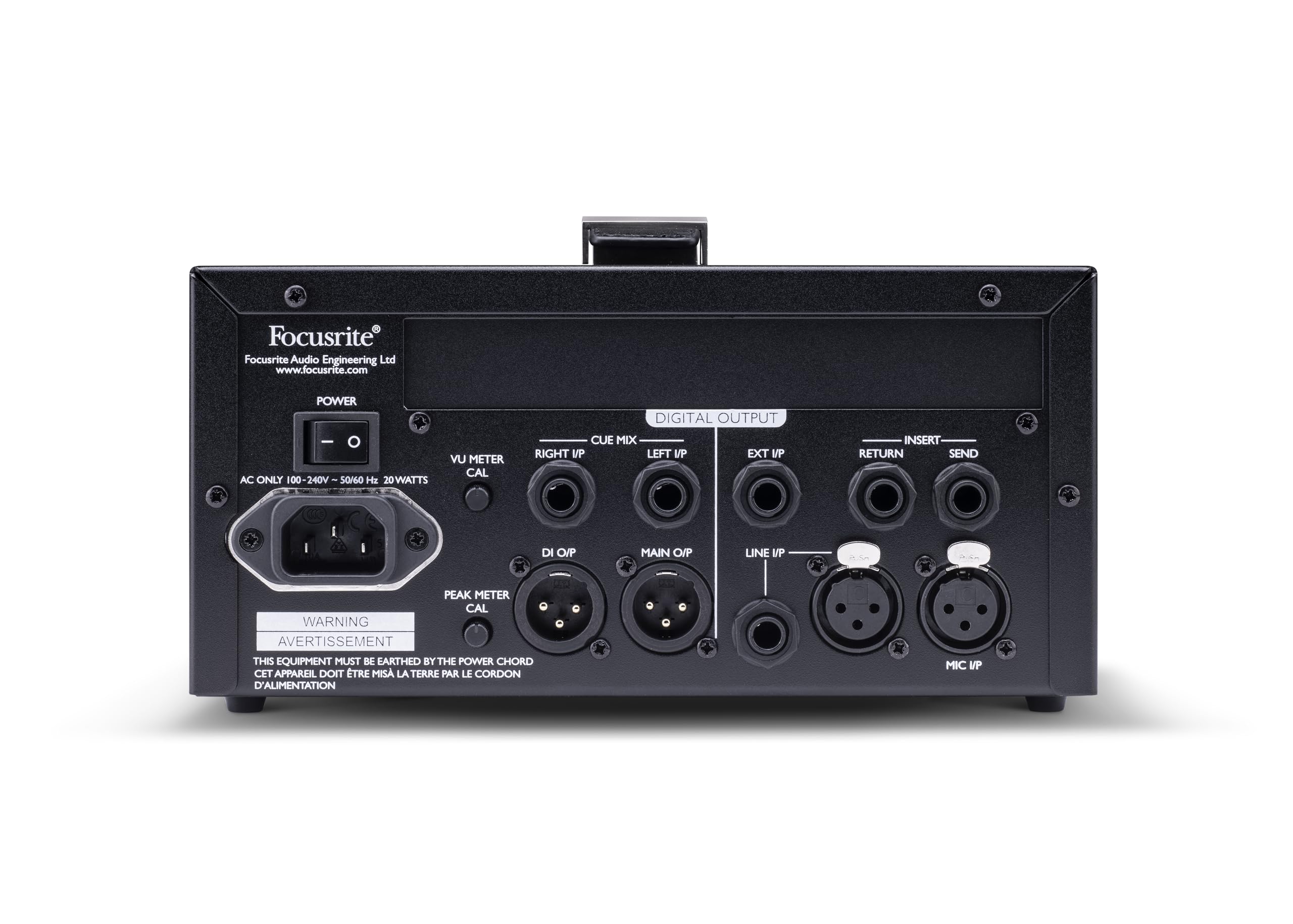 Focusrite ISA One Heritage mic pre with independent DI, variable impedance selector and independent headphone amp