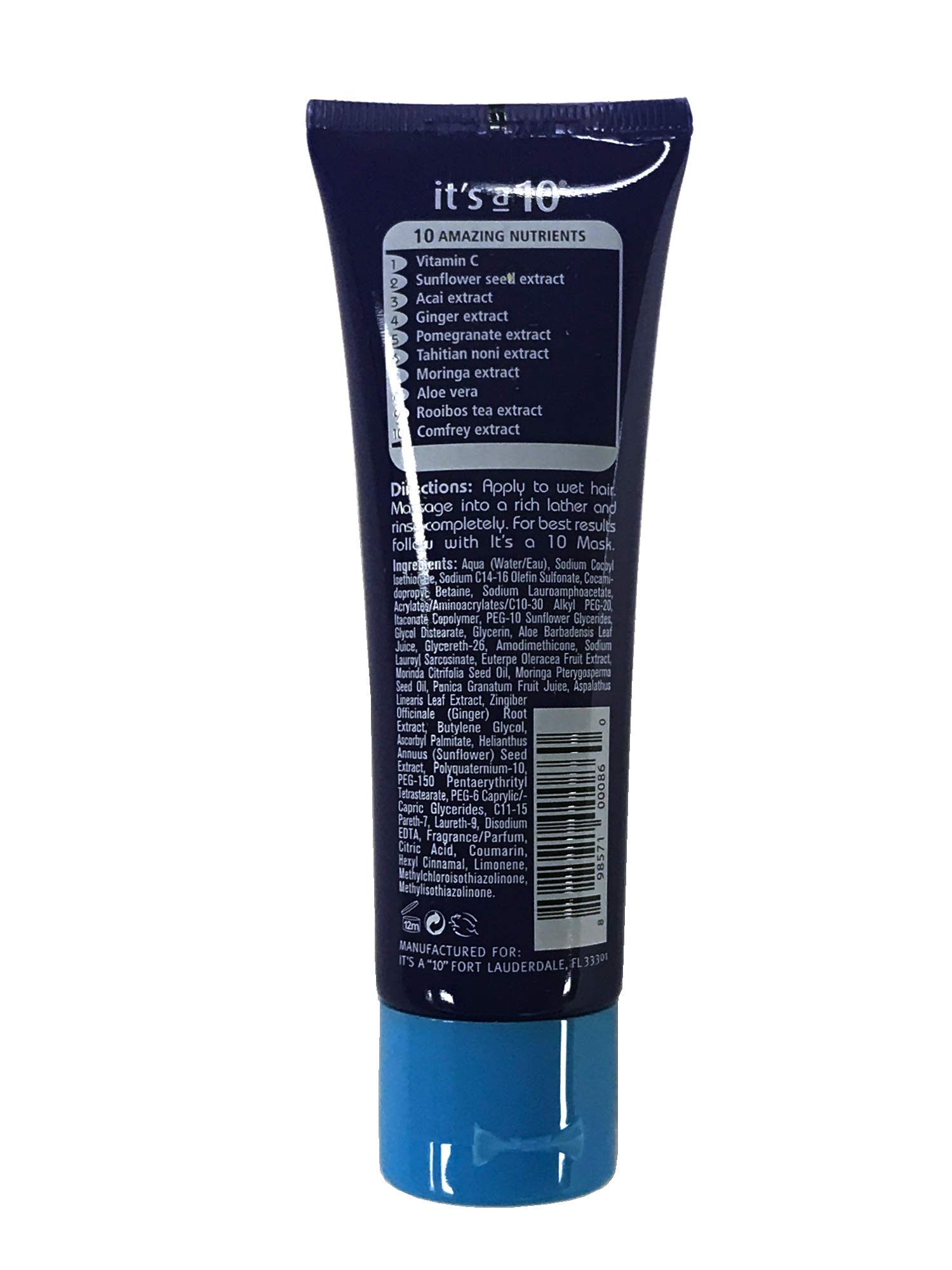 It's a 10 Haircare Miracle Moisture Shampoo Sulfate Free, 2 fl. oz.