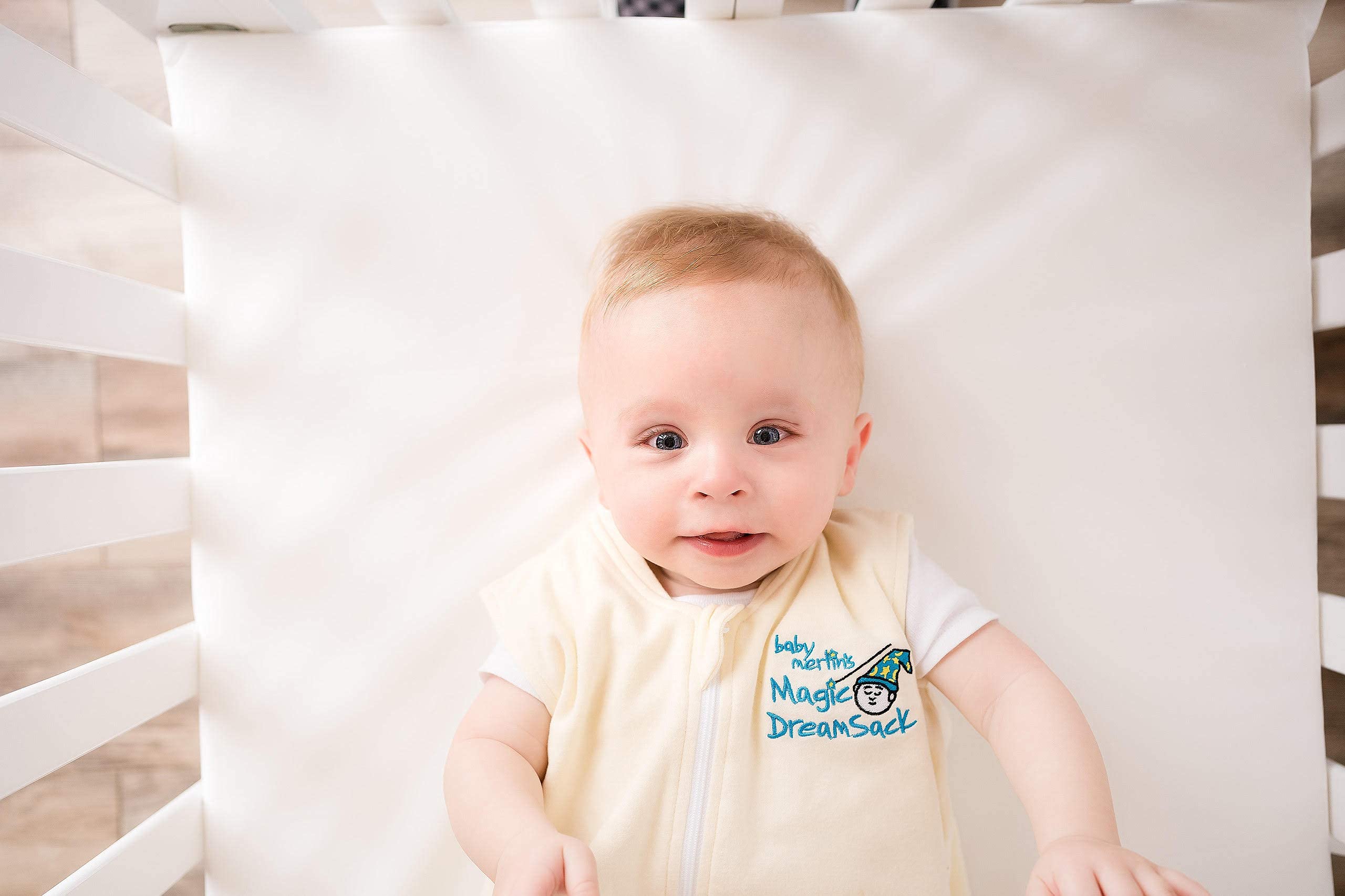 Baby Merlin's Magic Dream Sack Walker - Microfleece Baby Wearable Blanket - Cream - Baby Sleep Sack 12-18 Months