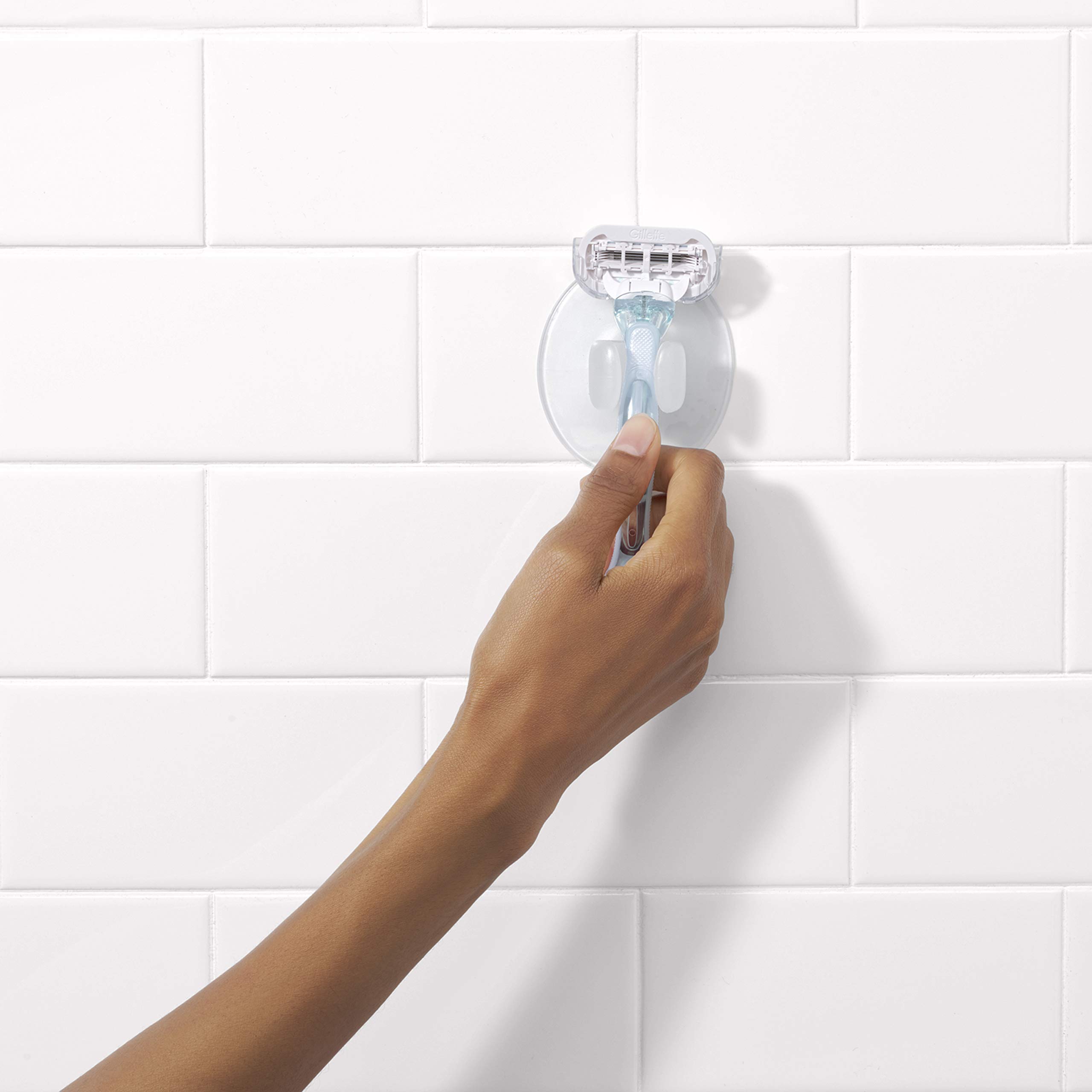 OXO Good Grips Suction Polyvinyl Chloride Razor Holder