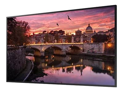 SAMSUNG Business QB49R 49 inch 4K UHD 3840x2160 LED Commercial Signage Display for Business with HDMI, Wi-Fi, and 3-Year Warranty, 350 nit (LH49QBREBGCXZA)